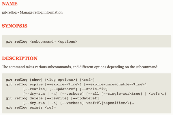 Using Git Reflog To Find A Lost Commit